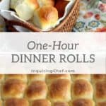 1-Hour Light and Buttery Dinner Rolls | Inquiring Chef