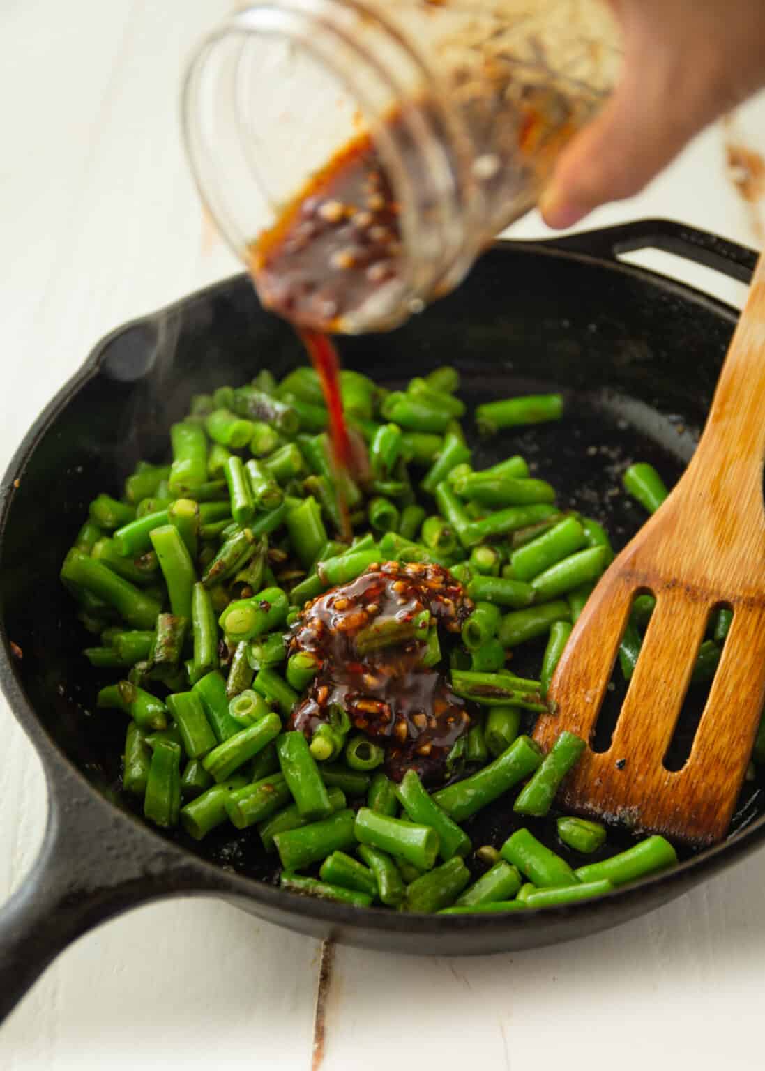 Spicy Szechuan-Style Green Beans