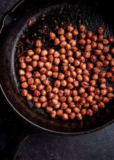Crunchy Fried Chickpeas {Stovetop, Oven, or Air Fryer}
