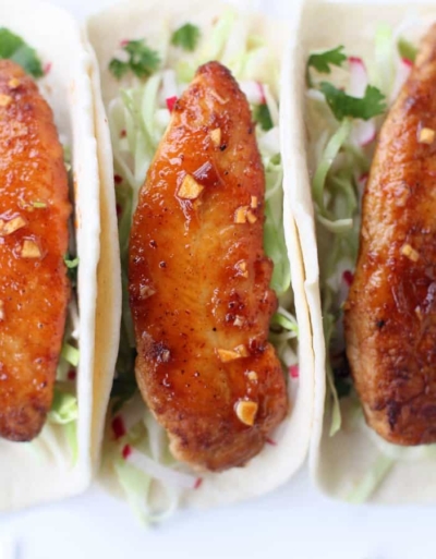 Honey Chipotle Chicken Tacos | Inquiring Chef