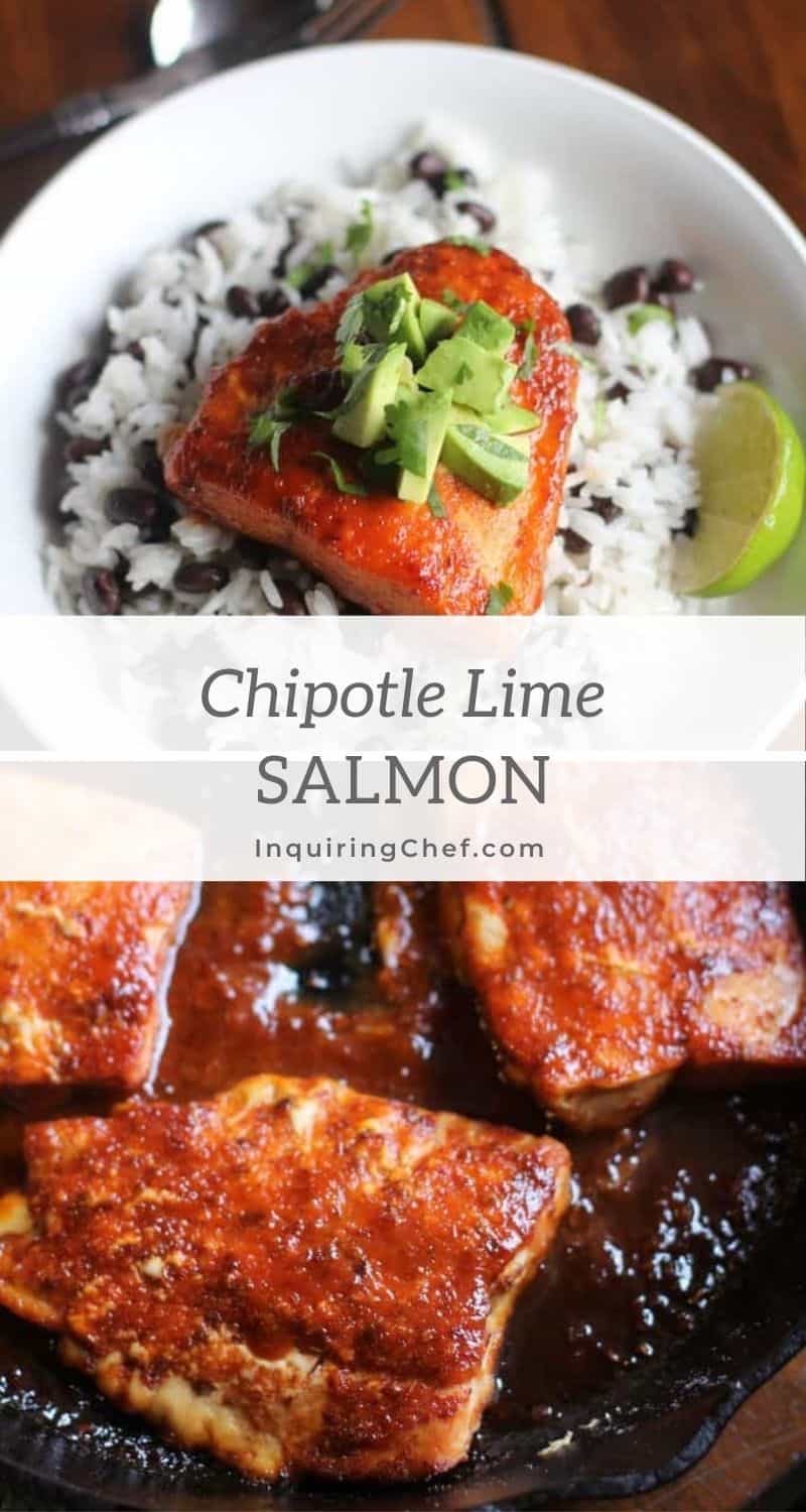 Lime and Chipotle Salmon