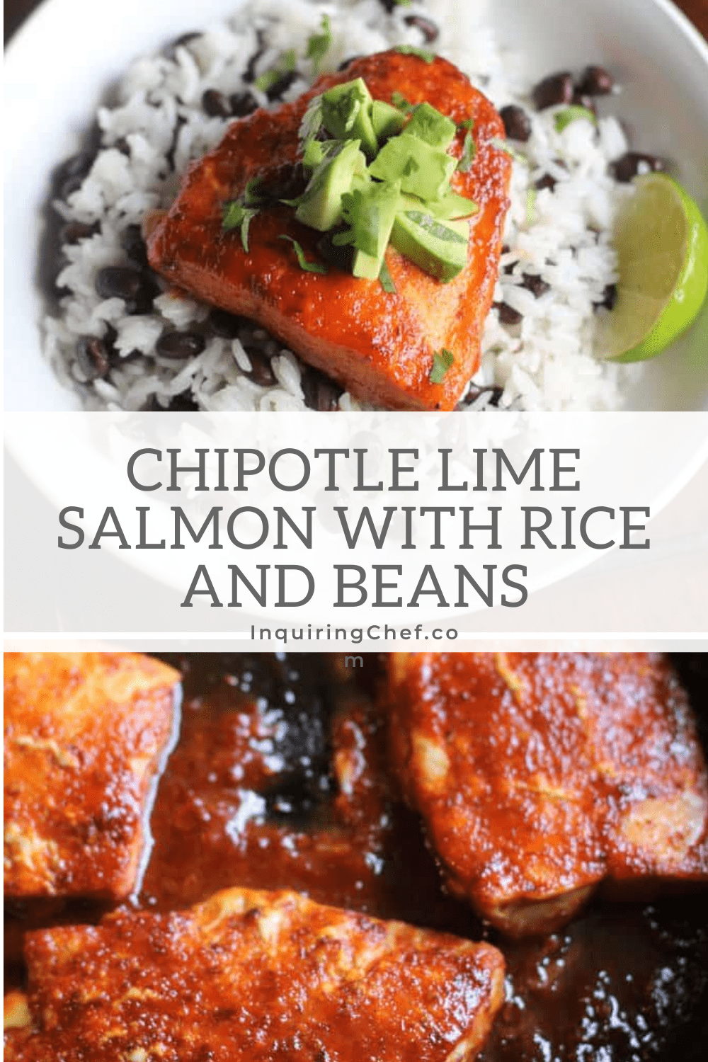 Lime and Chipotle Salmon