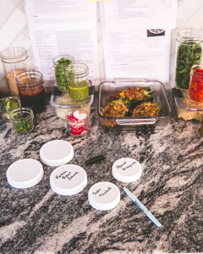 How to Prep a Week of Dinners