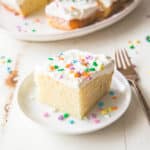 Easy Vanilla Snack Cake | Inquiring Chef