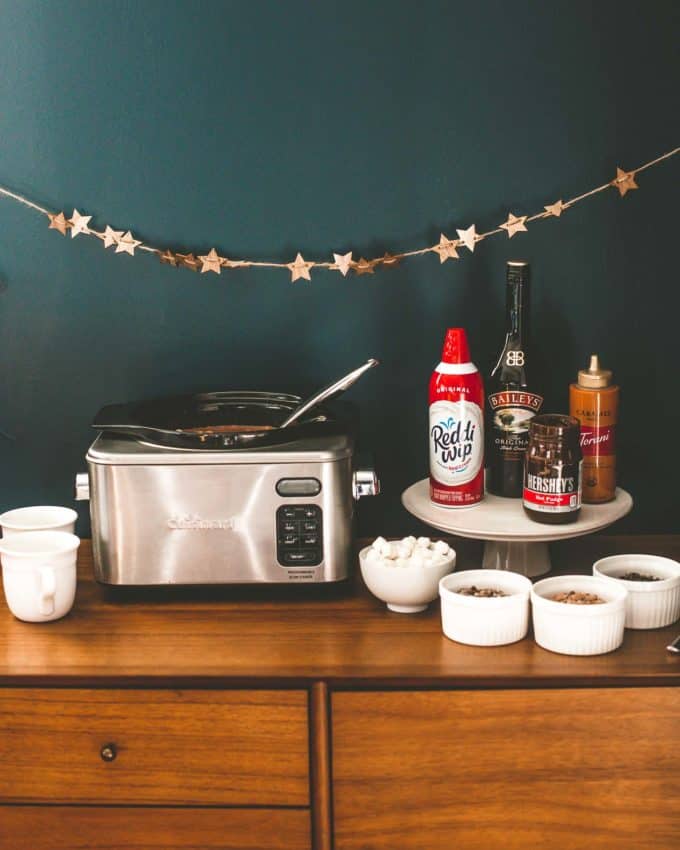 How to Set Up a Hot Chocolate Bar