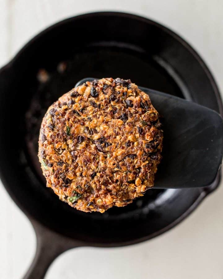 Quinoa and Black Bean Burgers