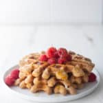 Overnight Yeasted Whole Wheat Waffles | Inquiring Chef