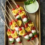 Pasta Salad Skewers | Inquiring Chef