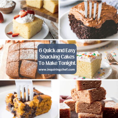 The Best Quick 8x8 Cakes