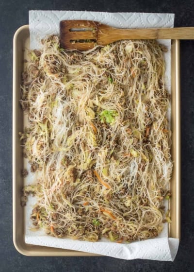 Crispy Baked Spring Rolls