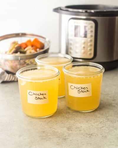 Instant Pot Chicken Stock