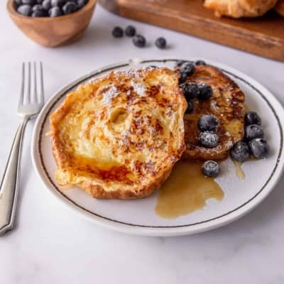 Croissant French Toast (Easy and Delicious!)