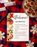 How to Host a Cookie Exchange (with tons of free printables!