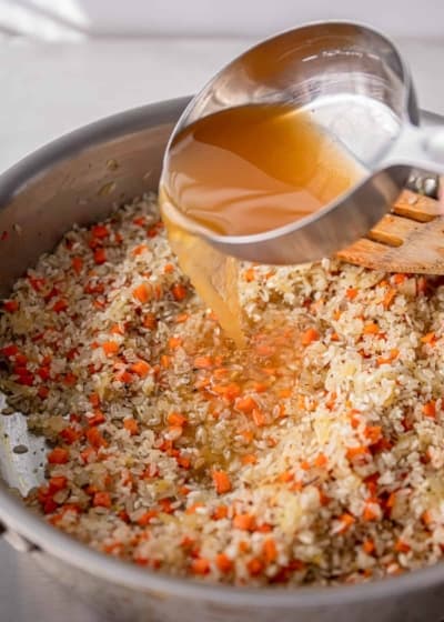 Rice Stuffed Peppers (super easy recipe!)