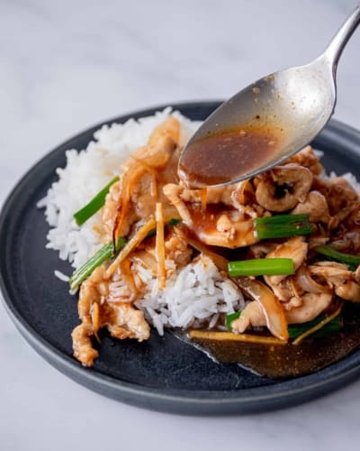 Ginger Chicken Stir-Fry