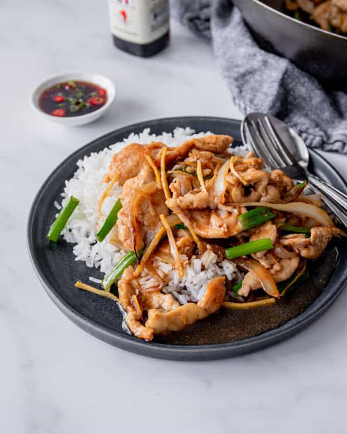 Ginger Chicken Stir-Fry