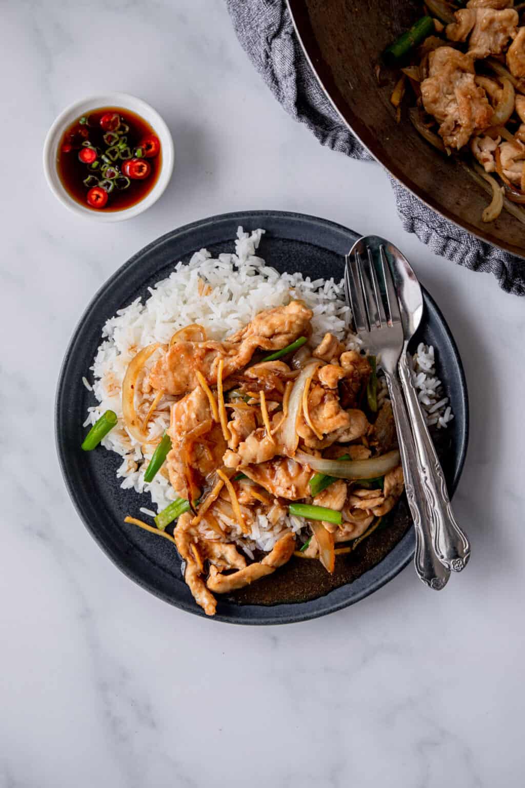 Ginger Chicken Stir-Fry