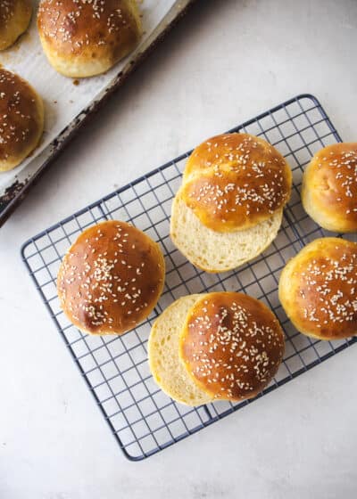 Brioche Burger Buns Recipe