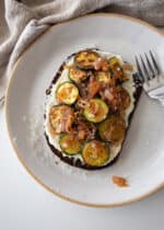 Zucchini Ricotta Toast Recipe