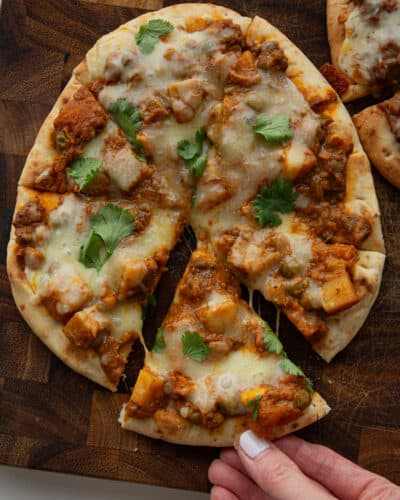 Easy Indian Pizzas (Trader Joe's shortcut recipe) Recipe