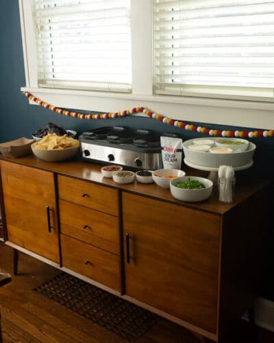 How to Set up a Nacho Bar