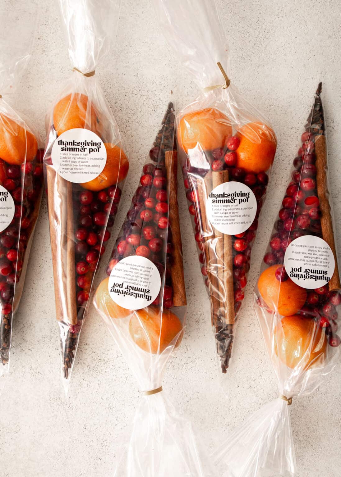 Christmas Simmer Pots {free printable sticker labels!}